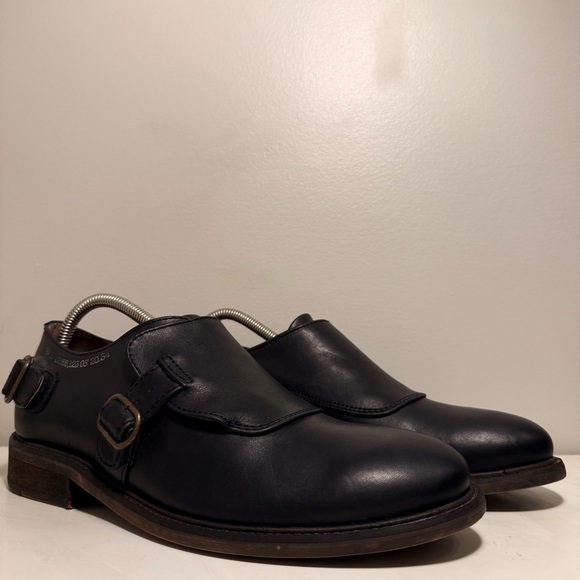 John Fluevog | Shoes | John Fluevog Leather Buckle Dress Shoes Black ...